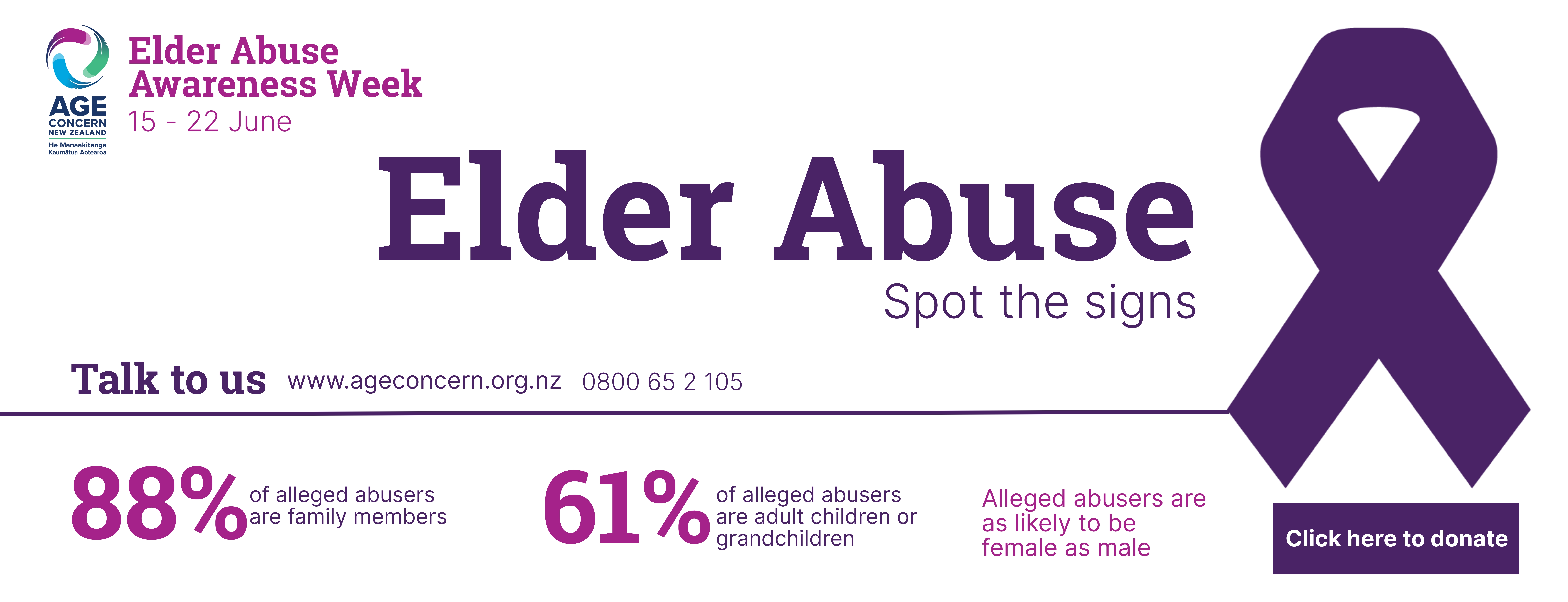 World Elder Abuse Awareness Day